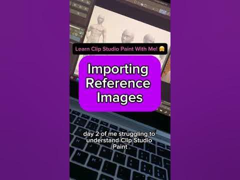 Importing Reference Images in Clip Studio Paint - YouTube