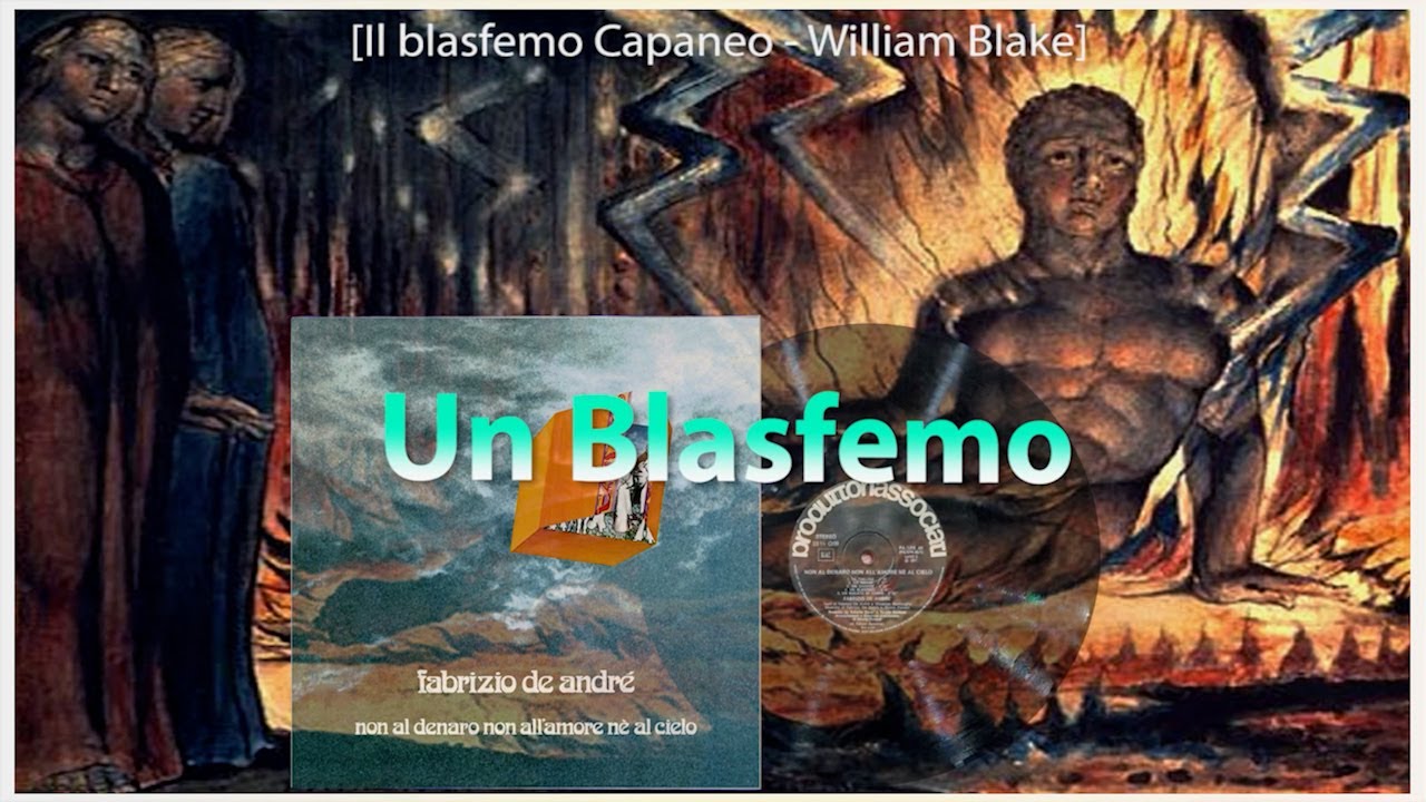 1971 - Un blasfemo - Fabrizio De André - YouTube