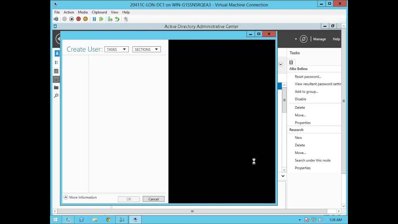 20411C_Mod2_Lab_E3-Configuring the Active Directory Recycle Bin - YouTube
