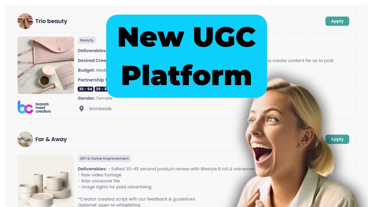 The Brands Meet Creators Platform Overview - YouTube