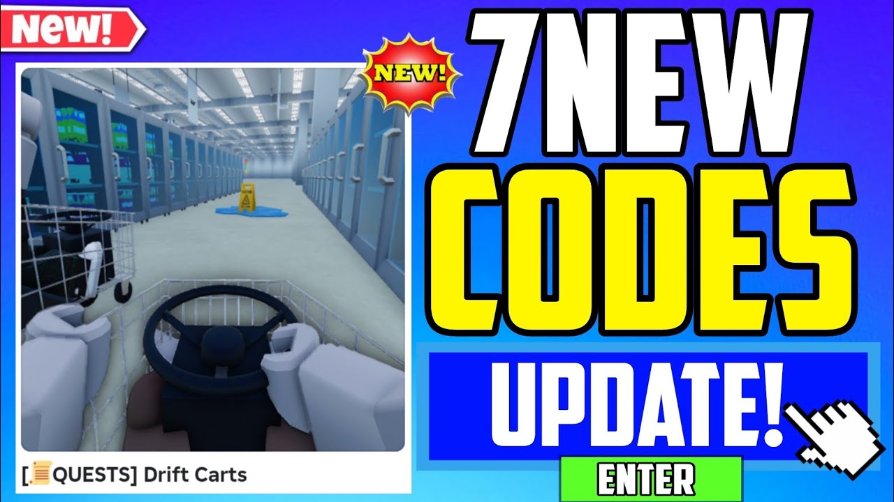 *SECRET UPDATE!* | DRIFT CARTS CODES 2025 (ROBLOX DRIFT CART)Part 882 ...