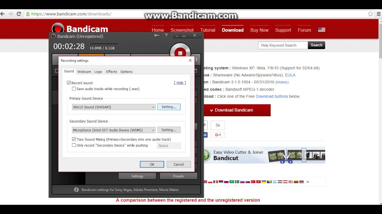 How to record computer screen using bandicam - YouTube