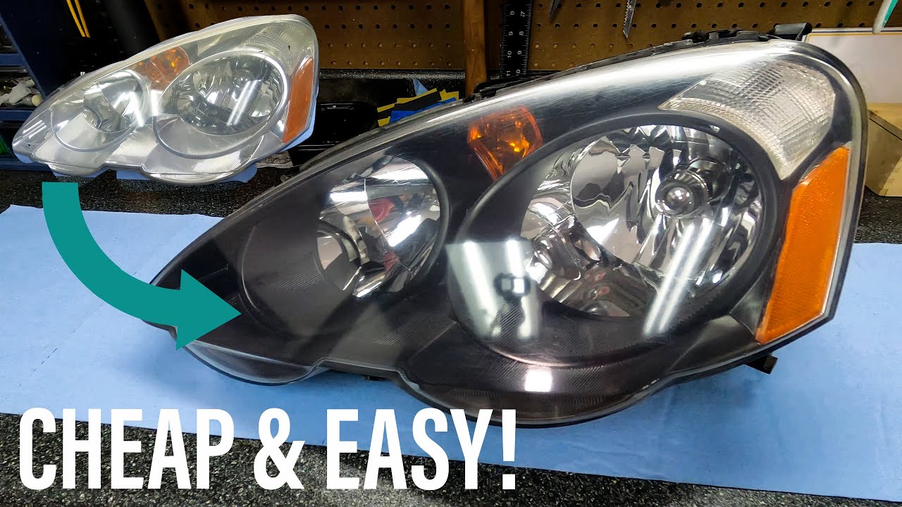 How to Restore (and MODIFY) Your Headlights at Home - YouTube