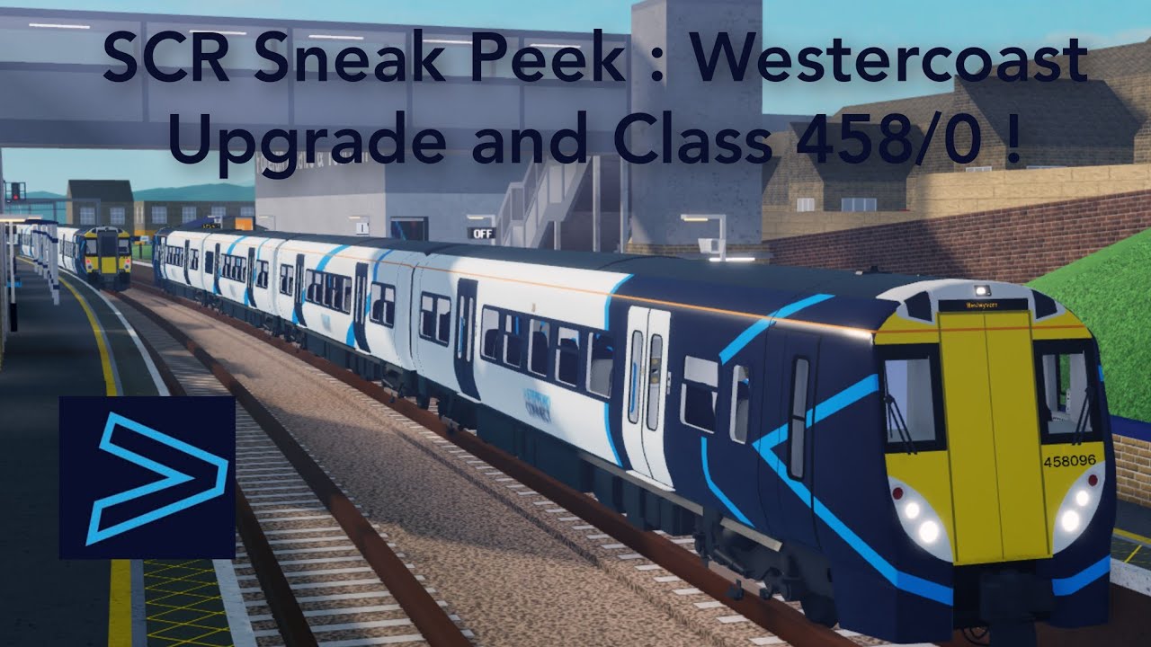 SCR Sneak Peek : Class 458 + Westercoast ! - YouTube