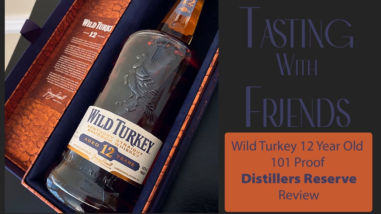 Wild Turkey 12 Year Old 101 Proof Distillers Reserve - Bourbon Whiskey ...