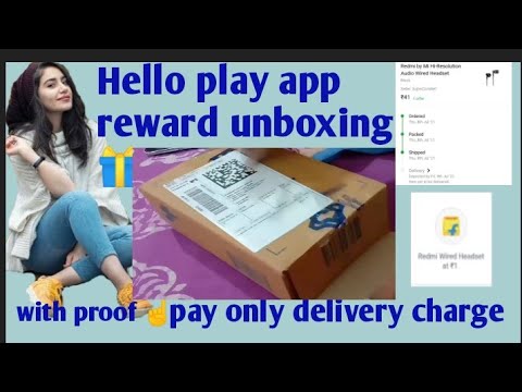 Free product |Hello play app reward unboxing 🎲 - YouTube