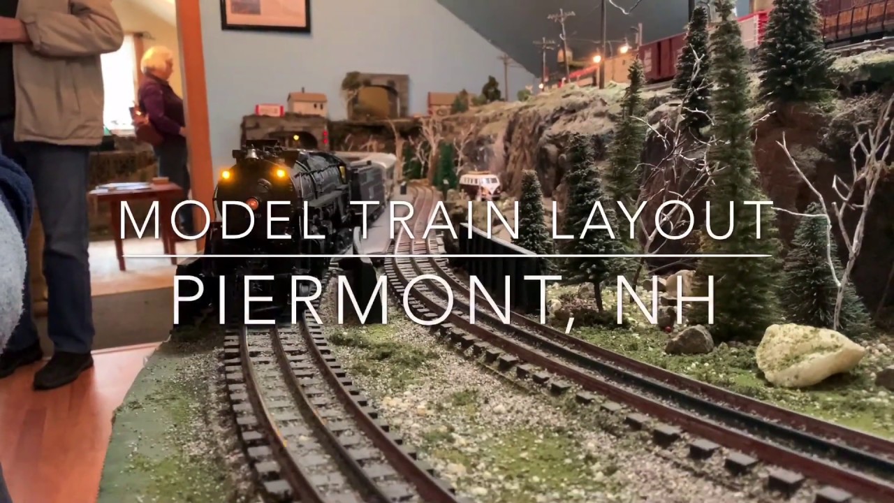 Model Train Layout - YouTube
