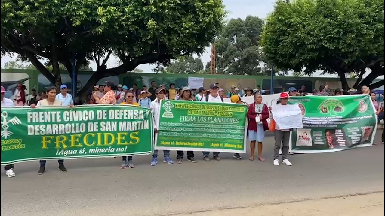 Pobladores De San Antonio Y San Roque De Cumbaza Se Movilizaron Youtube