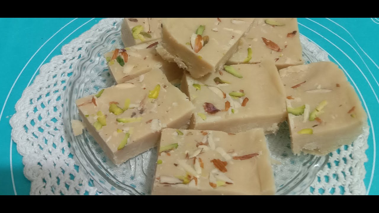 Maida Burfi Recipe by Food Diary With Muskan / How to make burfi. Home ...