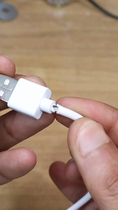 How to Fix a Broken USB Cable – Easy DIY Repair! - YouTube