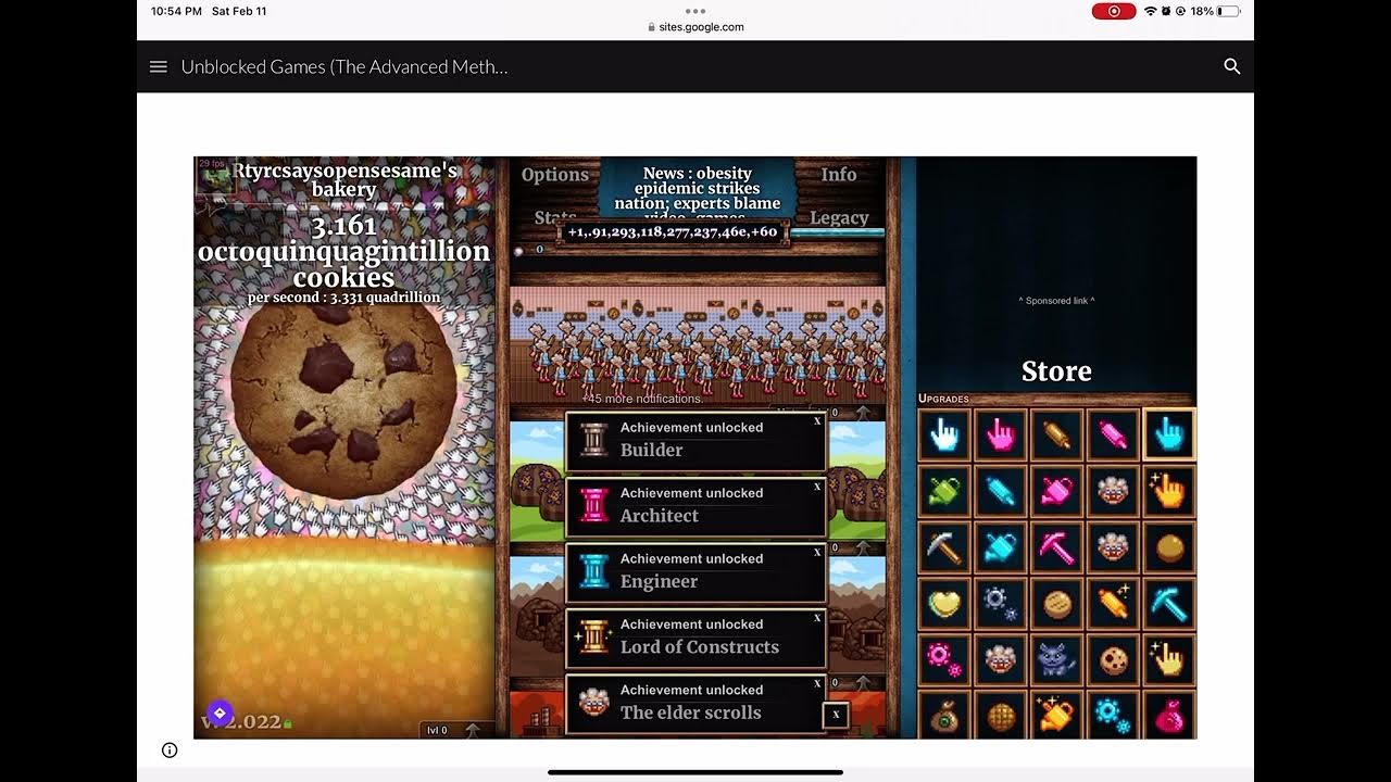How to beat cookie clicker in 3 and a halve mins - YouTube