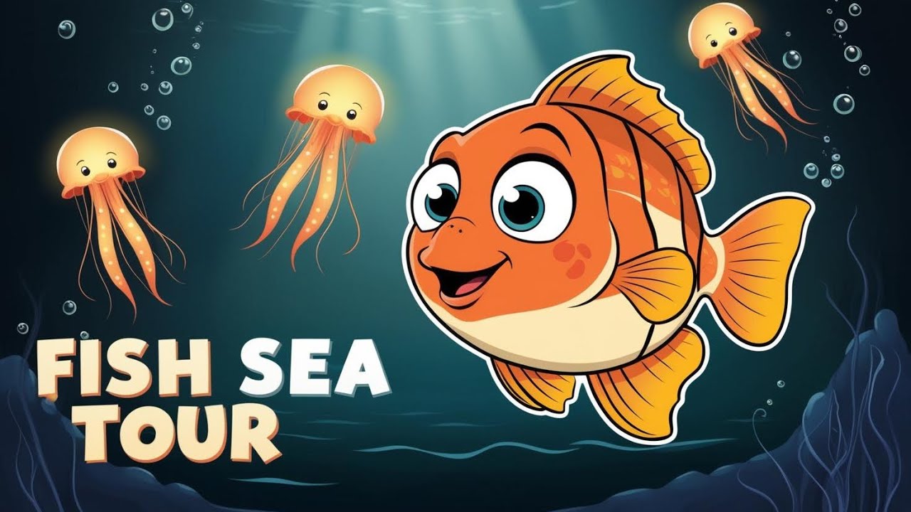 Fish | Cartoon Animals & Relaxing Music 🎶 | HINDI CARTOONS #viralvideo ...