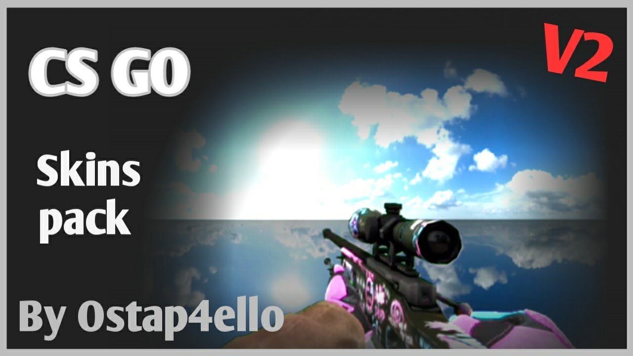 CS GO Skin Pack V2 For CS 1.6 Mobile By Ostap4ello - YouTube
