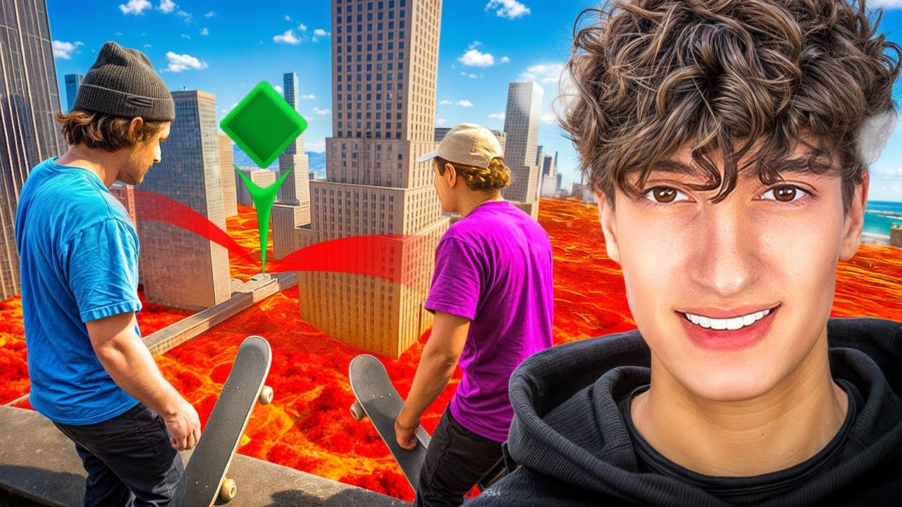 Skate Aber der BODEN ist LAVA.. Gegen DaveNite 🔥 - YouTube