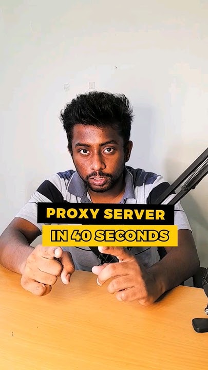 Proxy Server in 30 seconds #computerscience #softwareengineer #coding #programming - YouTube