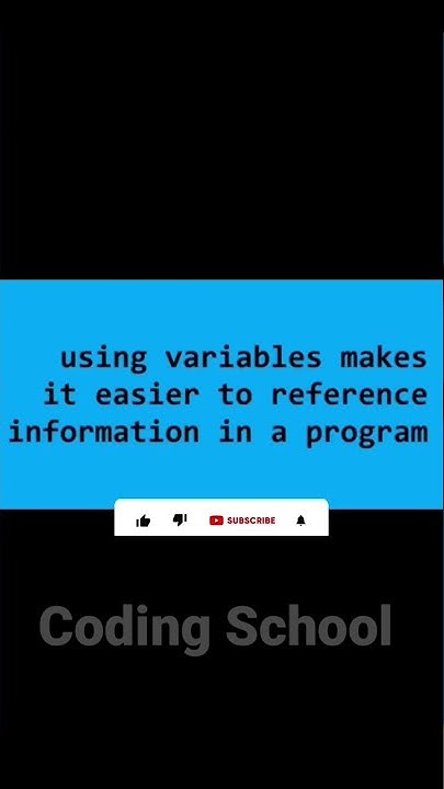 What Is A Variable In Computer Programming #shorts | Variable Kya Hota Hai In Programming #short ...
