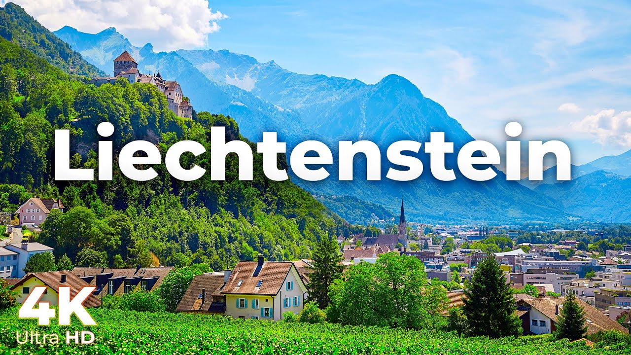 Liechtenstein 4K Ultra HD Ambient Aerial(Drone) Film With Super ...