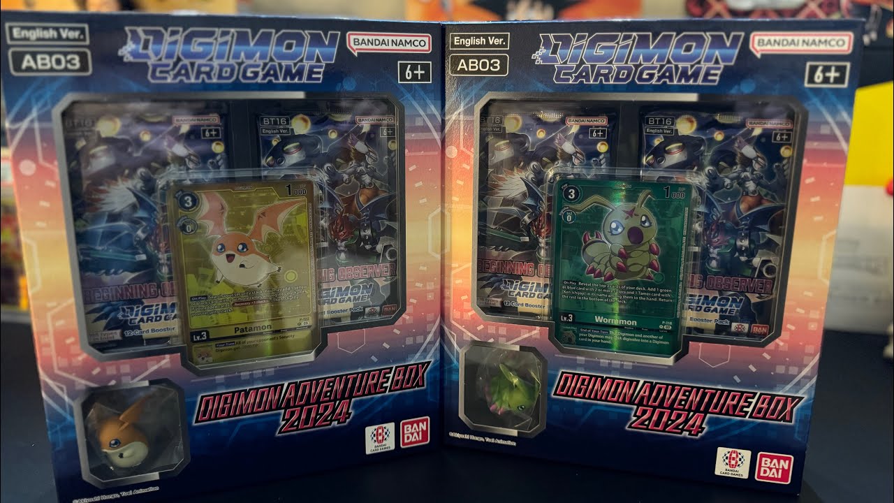 Digimon propaganda, Opening Two Digimon Adventure Boxes 2024 Beginning ...