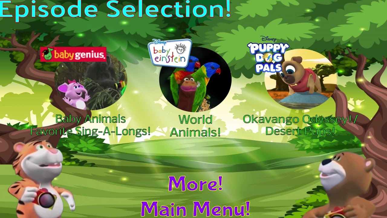 Baby Dolittle Dvd Menu