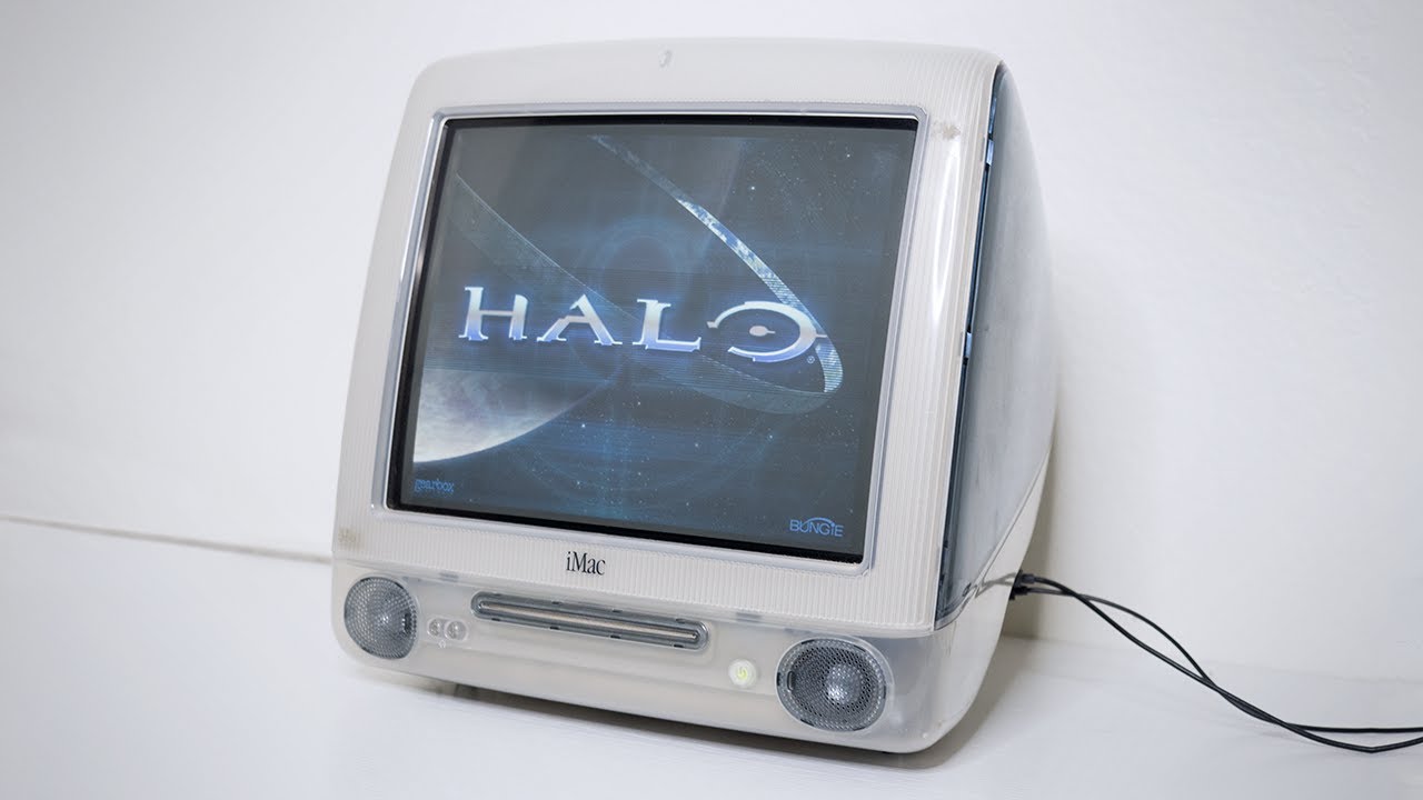 I tried playing Halo on a really old iMac... This is how it went. - YouTube