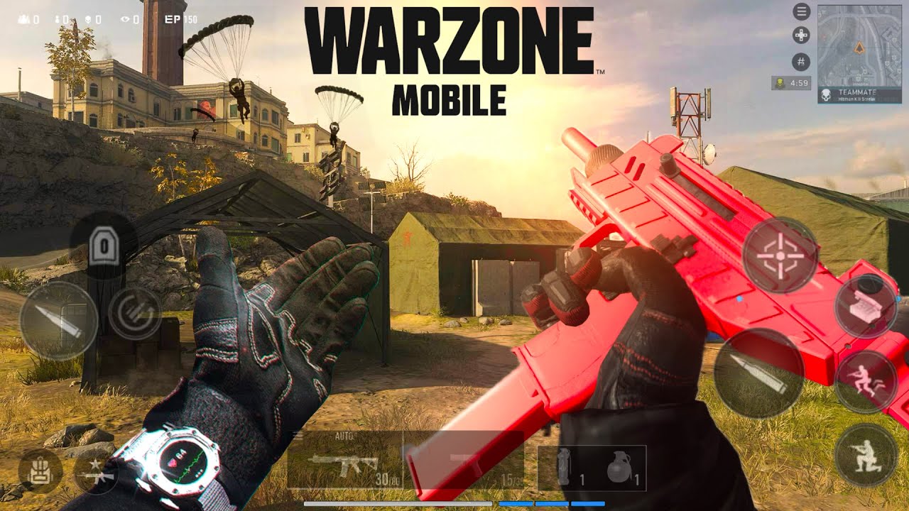 WARZONE MOBILE ALCATRAZ AESTHETIC GAMEPLAY 🫡 REBIRTH ISLAND 4k - YouTube