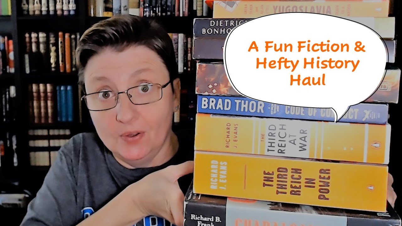 A Fun Fiction & Hefty History Haul - YouTube