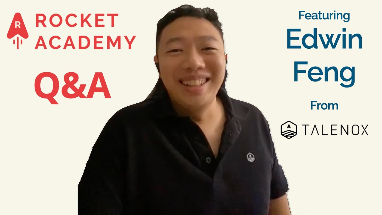 Rocket Academy Q&A #6: Edwin Feng (Talenox) - YouTube