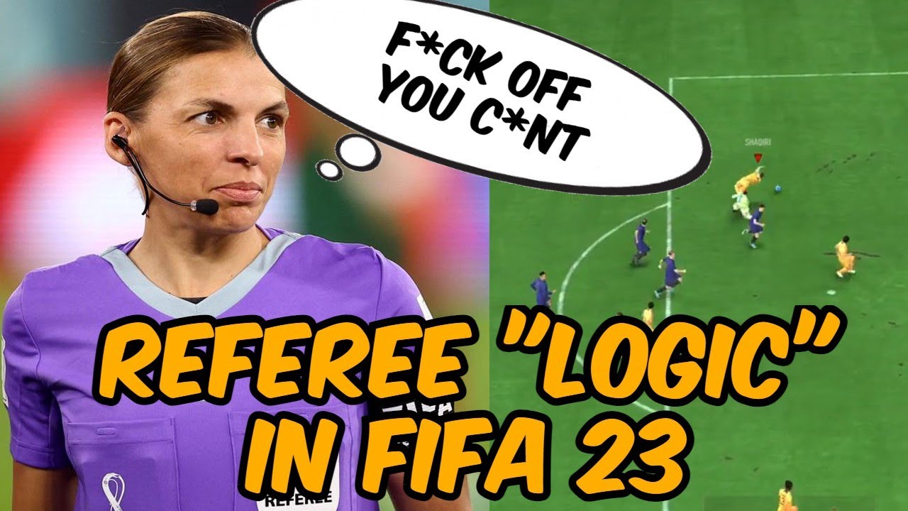 EA FIFA REFEREE LOGIC - YouTube