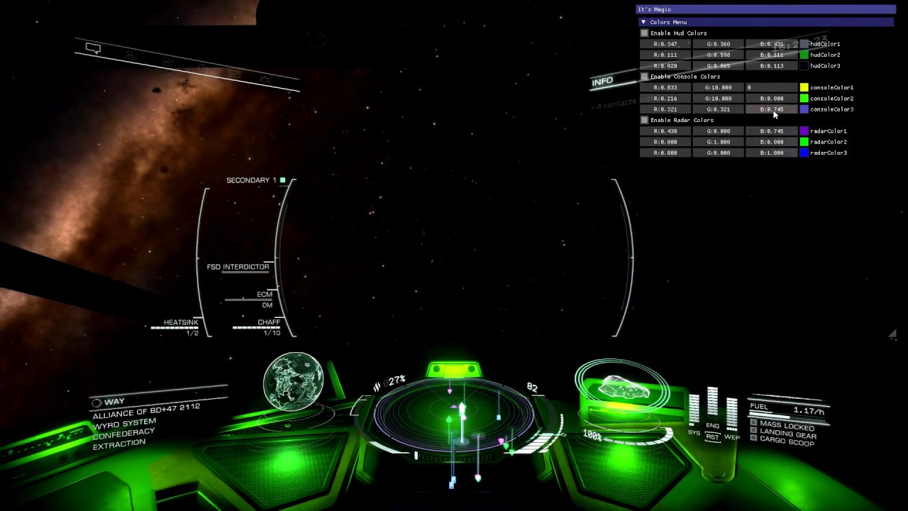 Colors in Elite Dangerous : Horizons Best Way! - YouTube