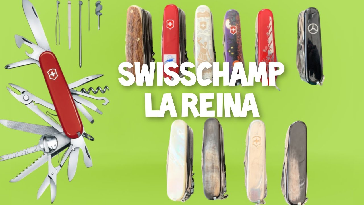 Descubre la Victorinox SwissChamp: La Multiherramienta Definitiva para ...