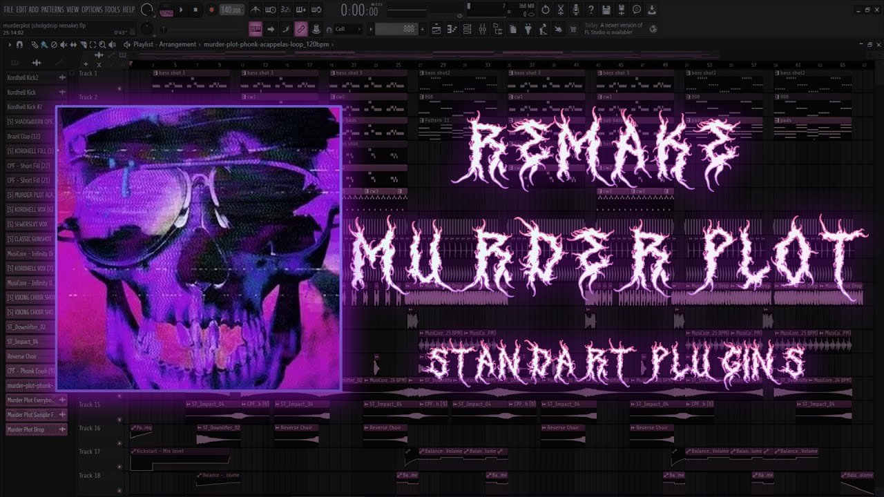 KORDHELL - MURDER PLOT (REMAKE ONLY ON STANDART PLUGINS) - YouTube