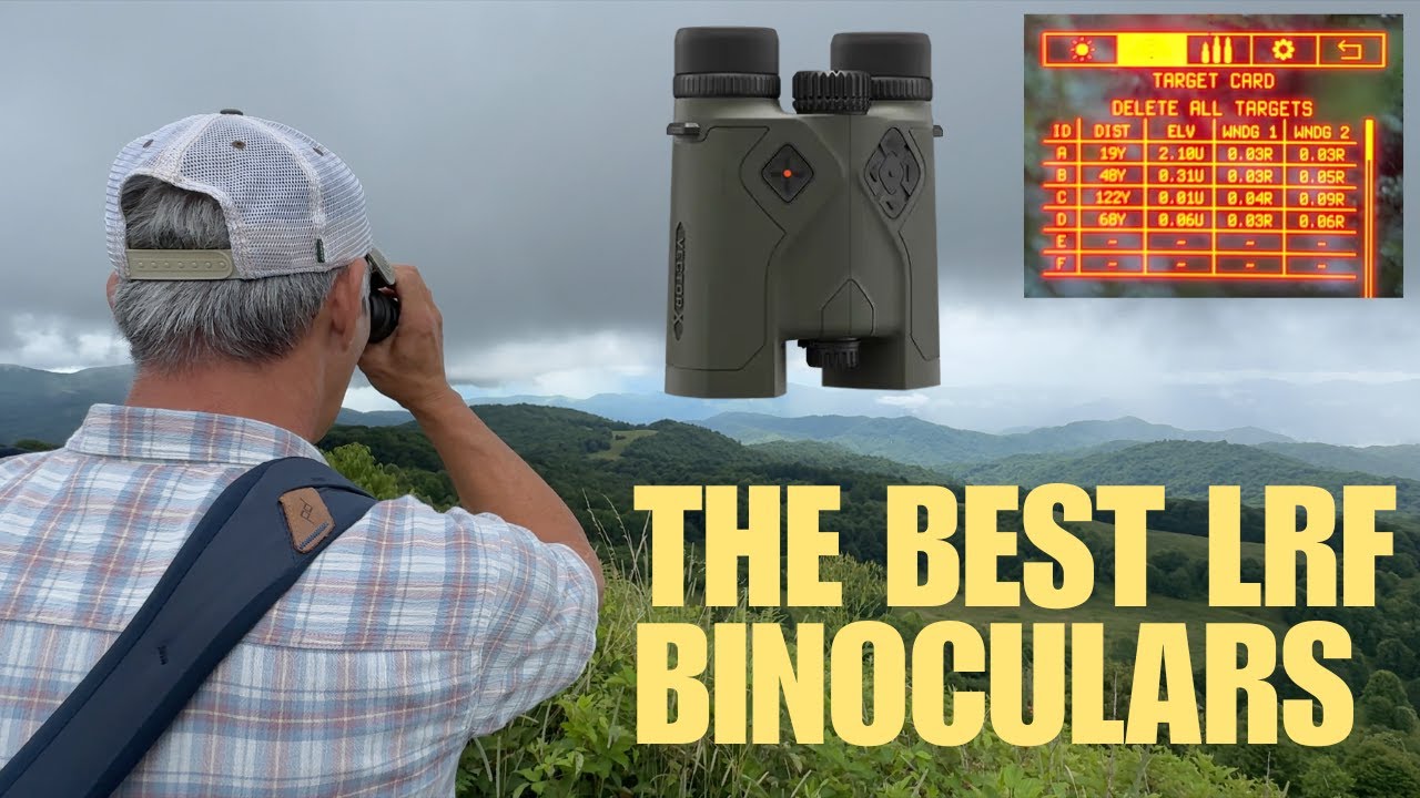 The BEST LRF Binoculars about to hit the market. Vectronix Vector X ! Long review. - YouTube