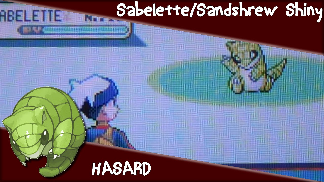 [SH] Sabelette/Sandshrew shiny [HASARD] ☆7 - YouTube