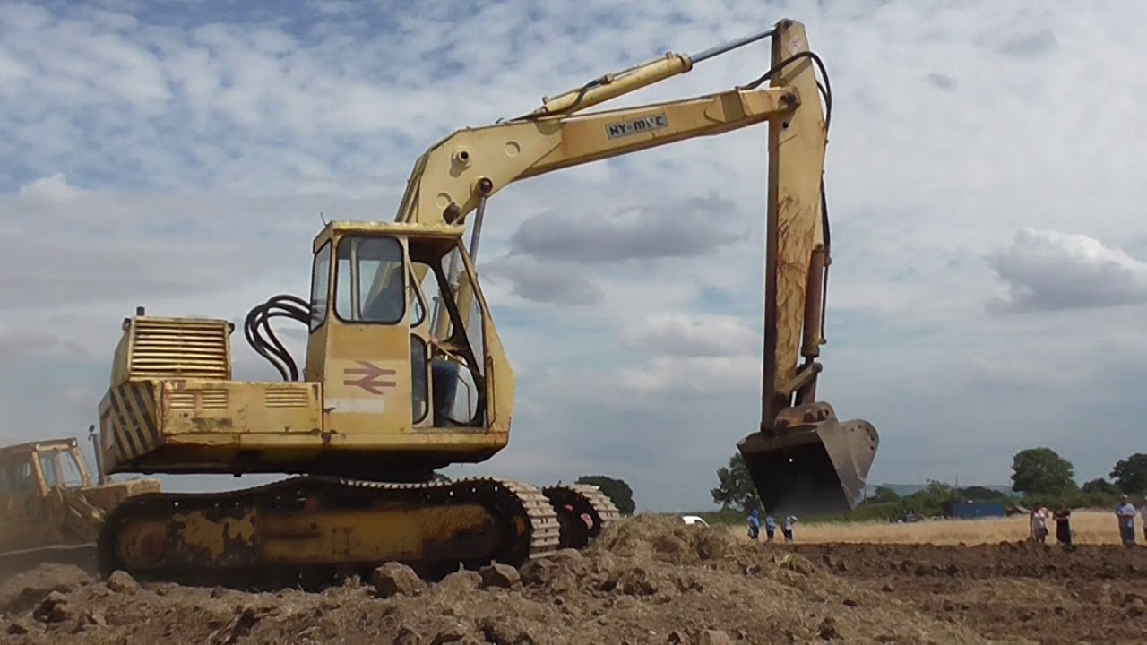 Hymac 580 at Welland July 2018..... part 2 of 3 - YouTube