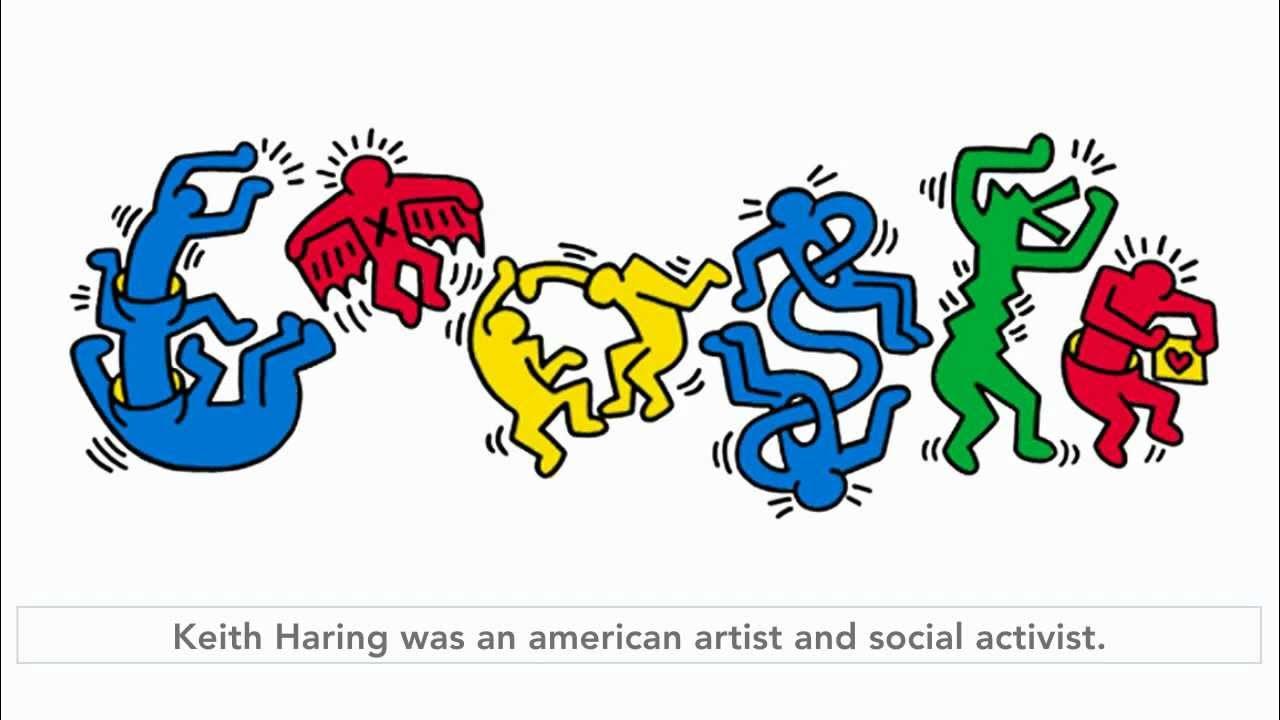 Keith Haring Google Doodle - YouTube