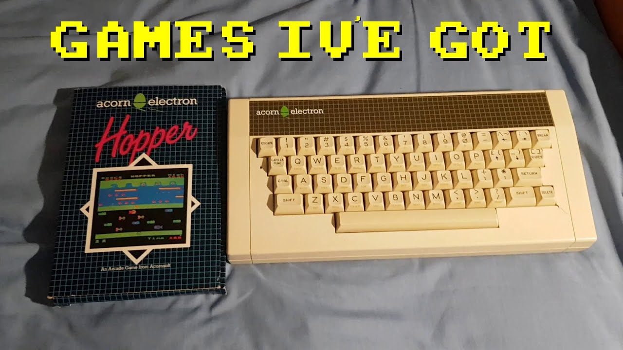 Hopper - Acorn Electron - Games I've Got - YouTube