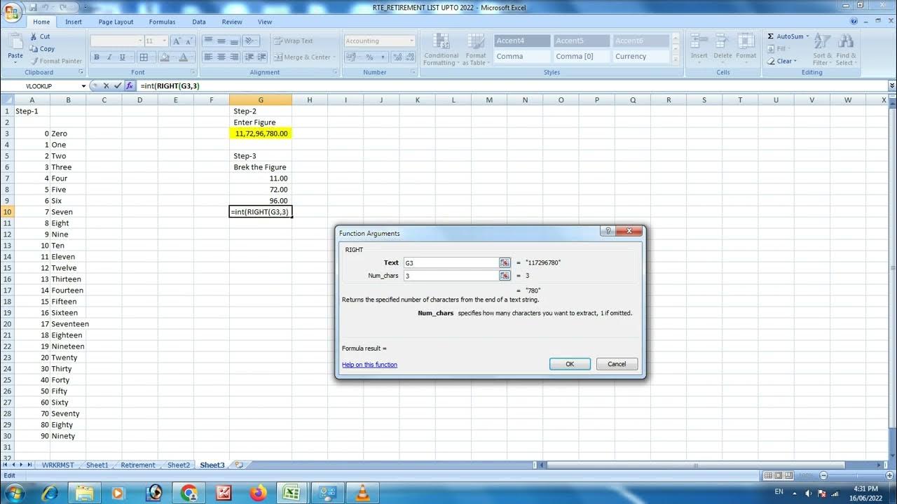INWARD FORMULA IN EXCEL - YouTube