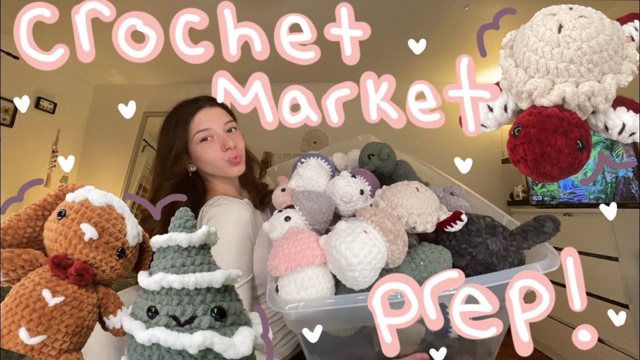 Crochet market prep ideas + inventory! - YouTube