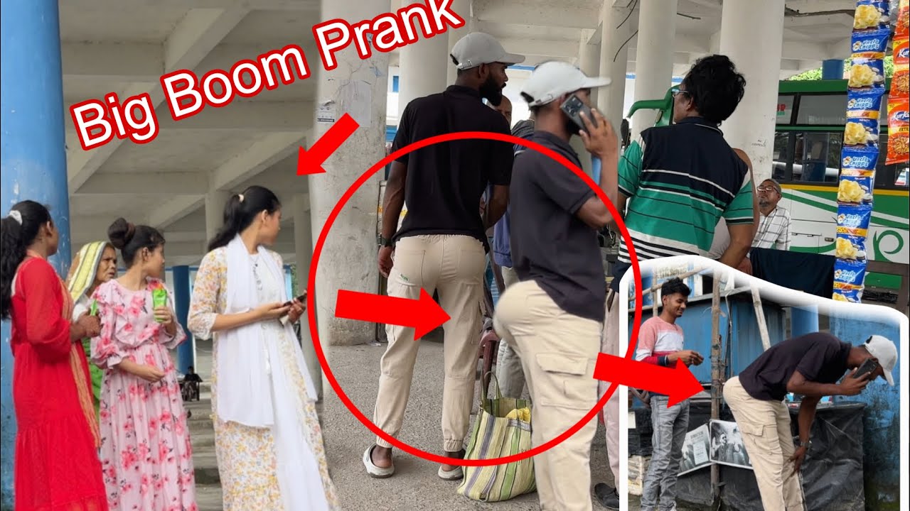 Big Boom Prank 😜| Big Back Prank | Epic Reaction | Arif Pranker - YouTube