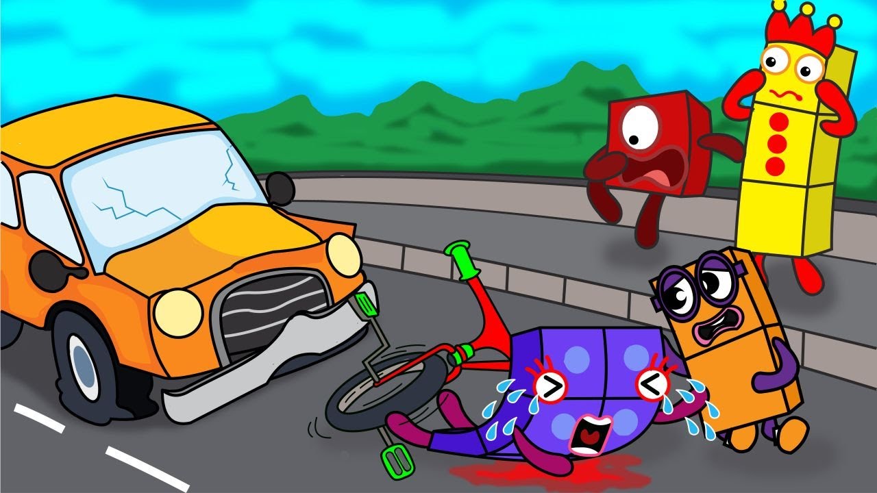 Oh No, Numberblocks 6 Accident! NB 2 Rigid Your Heart! - Numberblocks ...