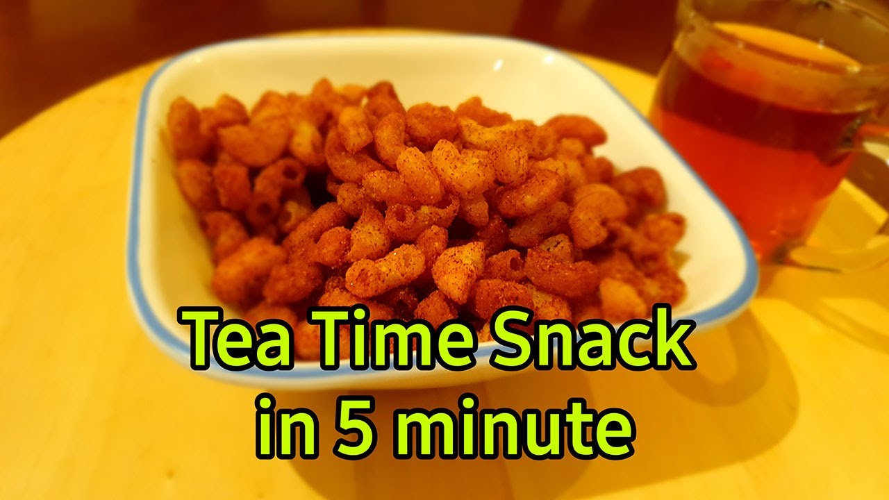 Crispy Macaroni Snack| Macaroni Kurkure Recipe| Pasta kurkure| Snacks ...
