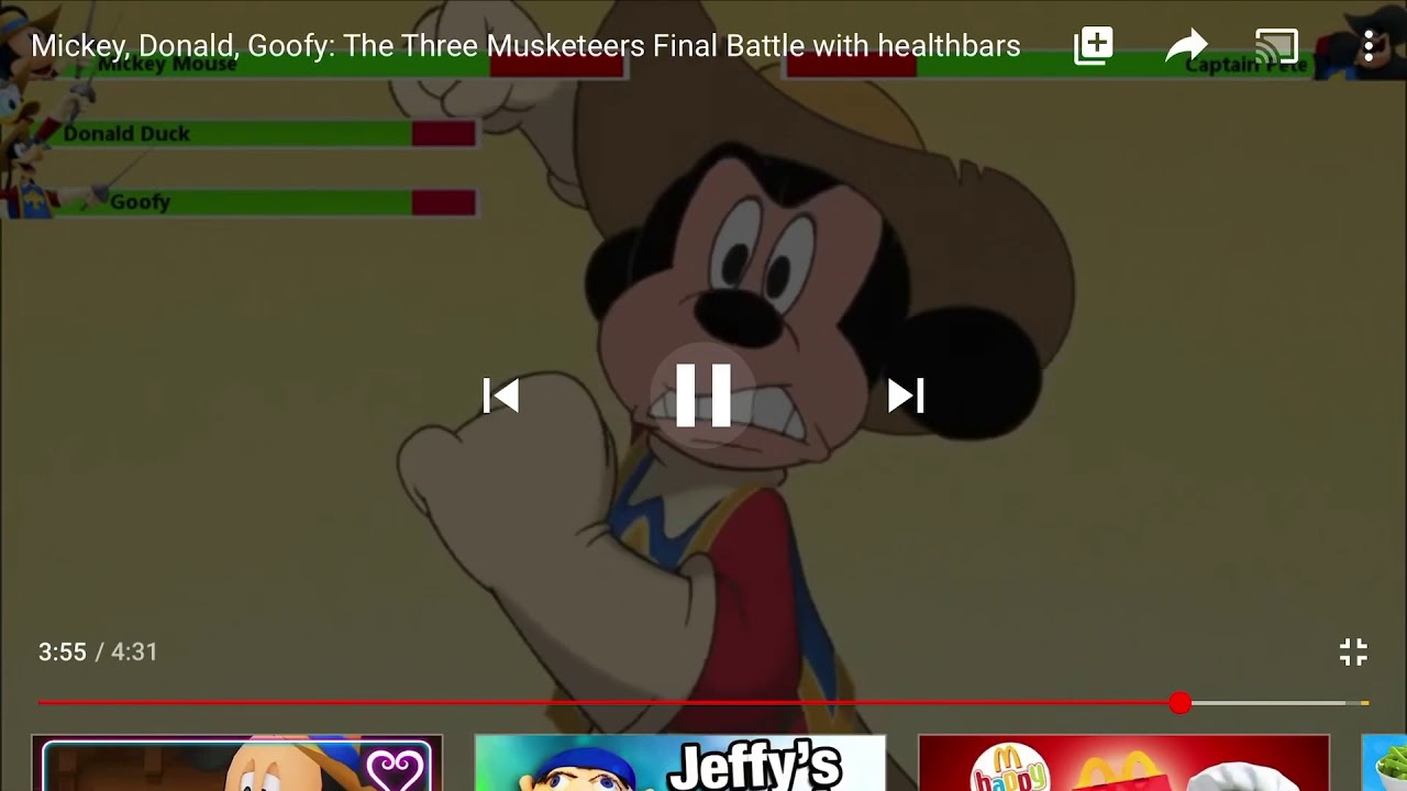 Mickey Mouse Punches Spewart The Entertainer - YouTube
