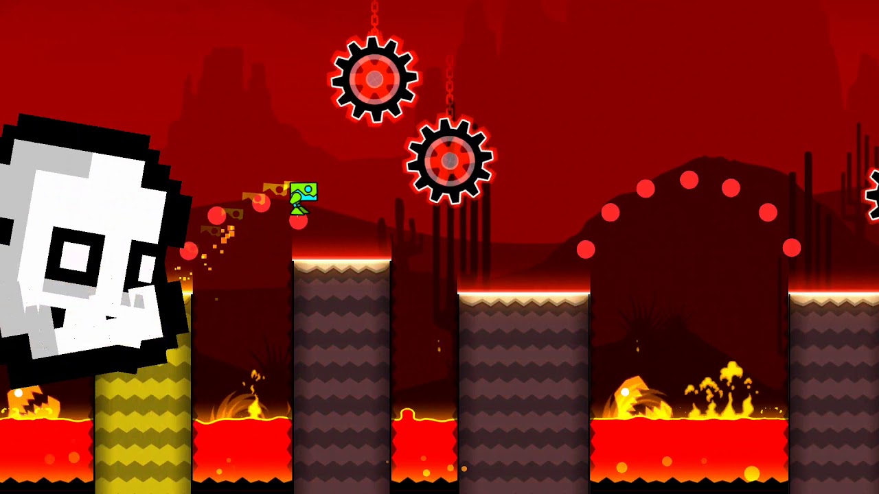 Geometry Dash Mobile: PRESS START! - YouTube