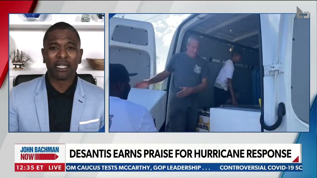Ron DeSantis earns praise for Hurricane Ian response Jack Brewer - YouTube