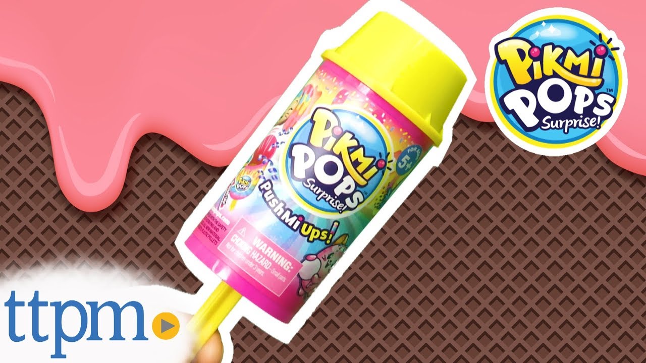 Pikmi Pops Surprise! PushMi Ups! from Moose Toys - YouTube