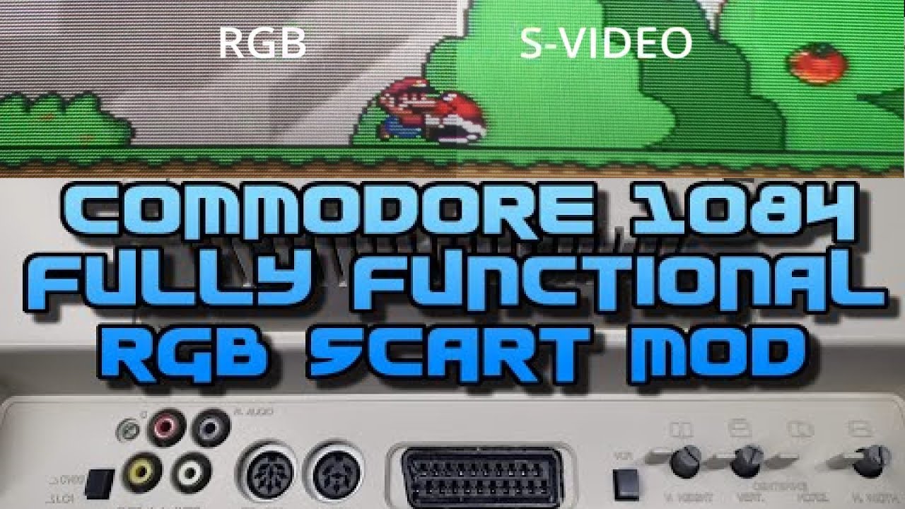 Adding RGB SCART To A Commodore 1084 old Version See Pinned Comment Adding RGB SCART To A Commodore 1084 old Version See Pinned Comment