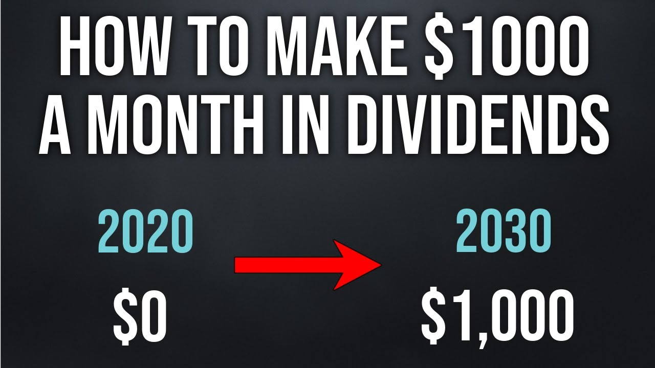 How To Make 1000 A Month Through Dividend Investing YouTube how-to-make-1000-a-month-through-dividend-investing-youtube