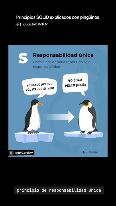 Principios SOLID explicados con pingüinos - YouTube