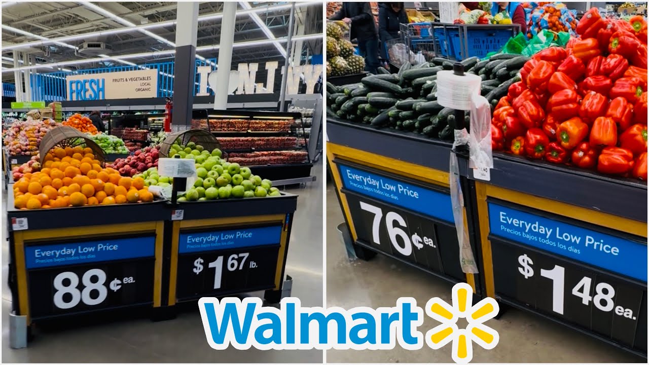 Walmart Produce Fresh Fruits February 2025 - YouTube