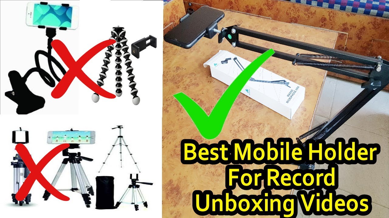 Special Mobile Stand for Shoot Unboxing Videos Cheap & Best Budget ...